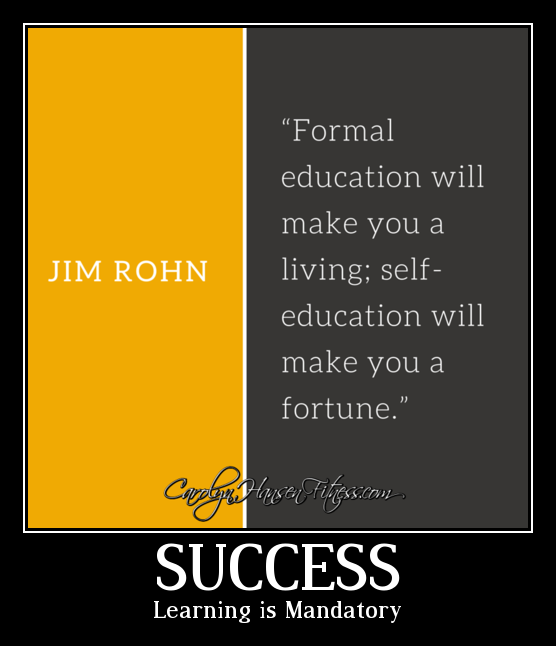 Learning is a “Process” not an End…